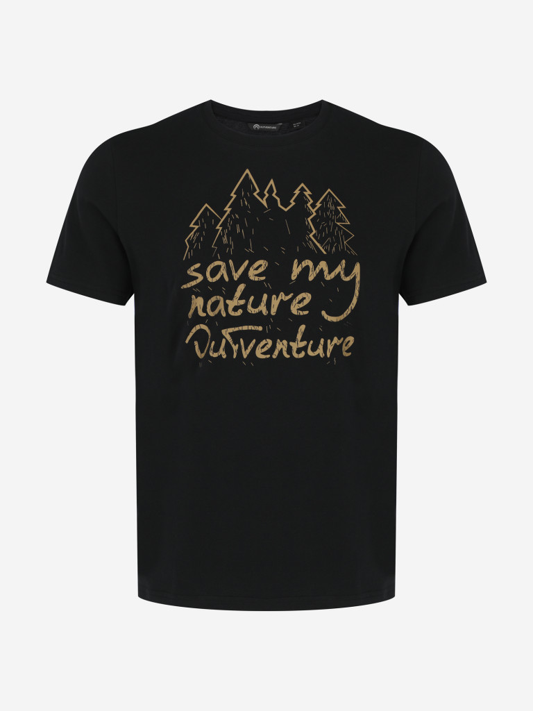 Футболка мужская Outventure черный цвет — купить за 1790 тг со скидкой ...
