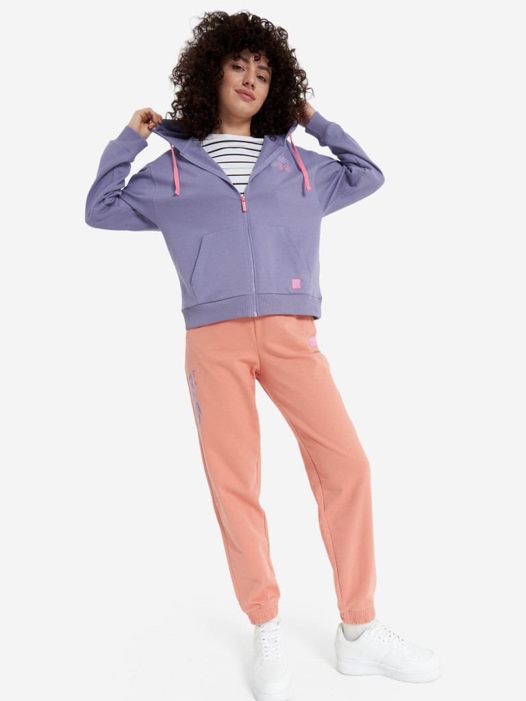 Толстовка женская Termit лавандовый цвет — купить за 4790 тг со скидкой 70 % в интернет-магазине ...