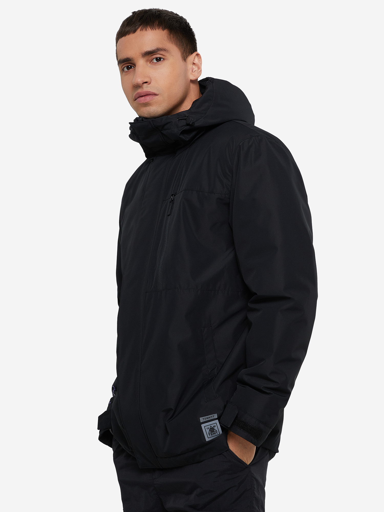 Куртка утепленная мужская Termit черный цвет — купить за 12740 тг со скидкой 70 % в интернет ...