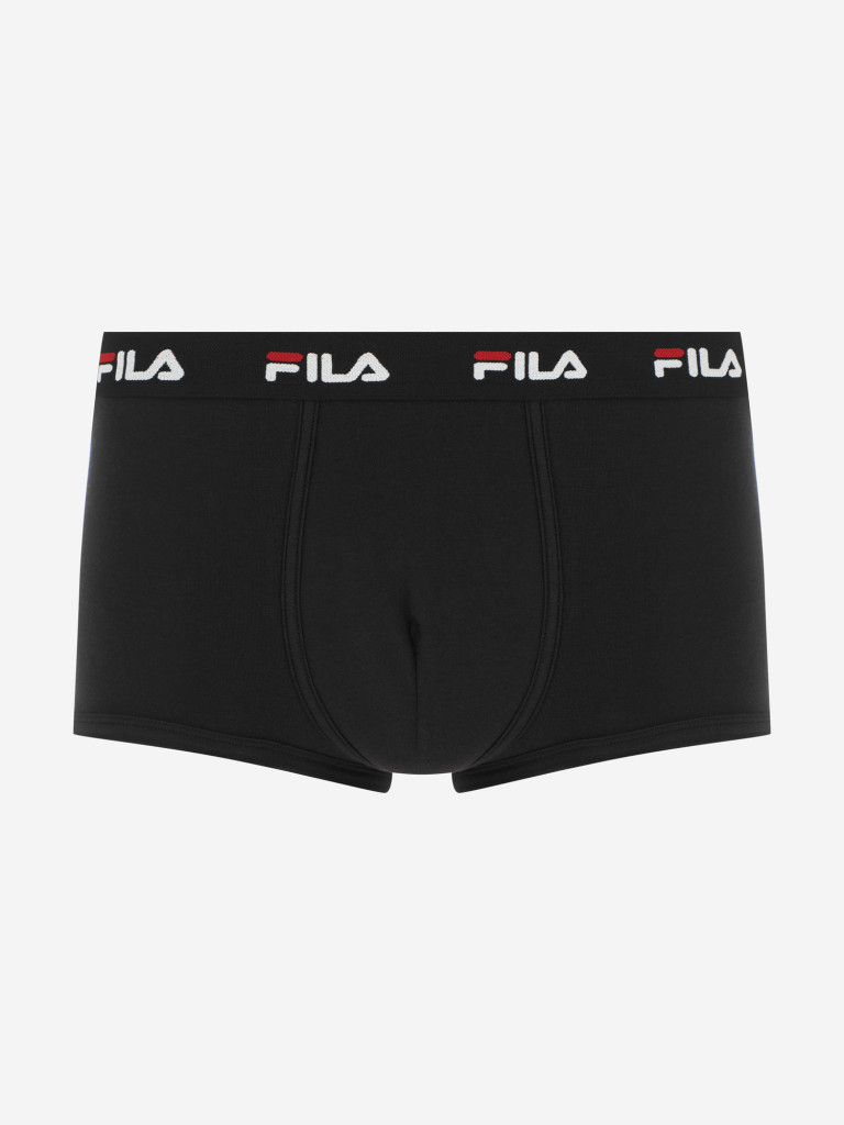 Трусы мужские FILA, 2 штуки чёрный/серый цвет — купить за 2690 тг со скидкой 70 % в интернет ...
