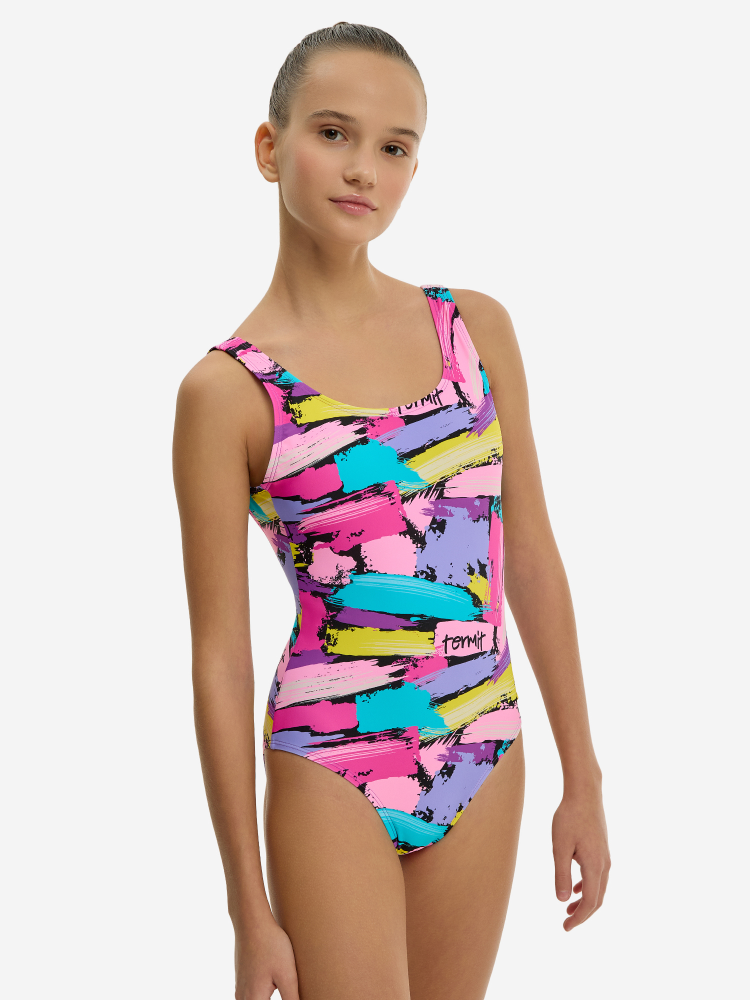 Купальник слитный для девочек Termit малиновый цвет — купить за 3990 тг со скидкой 50 % в ...