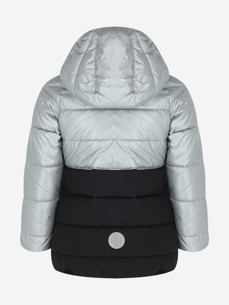 Куртка утепленная для девочек Lassie Emmeli черно-серый цвет — купить ...