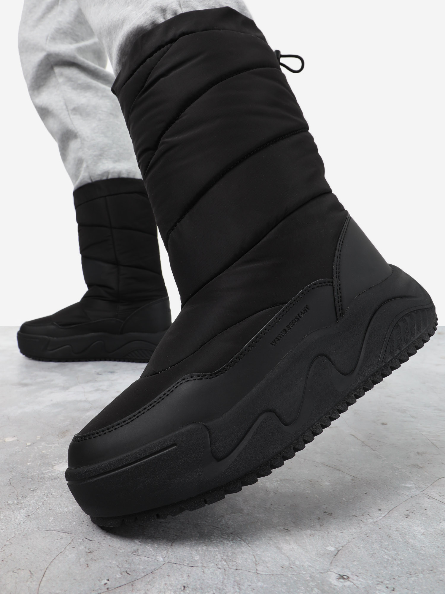 Дутики женские Termit Snowcloud Hi черный цвет — купить за 12740 тг со скидкой 70 % в интернет ...