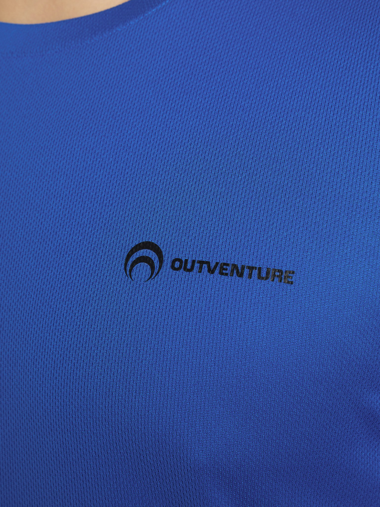 Футболка мужская Outventure синий цвет — купить за 1880 тг со скидкой ...