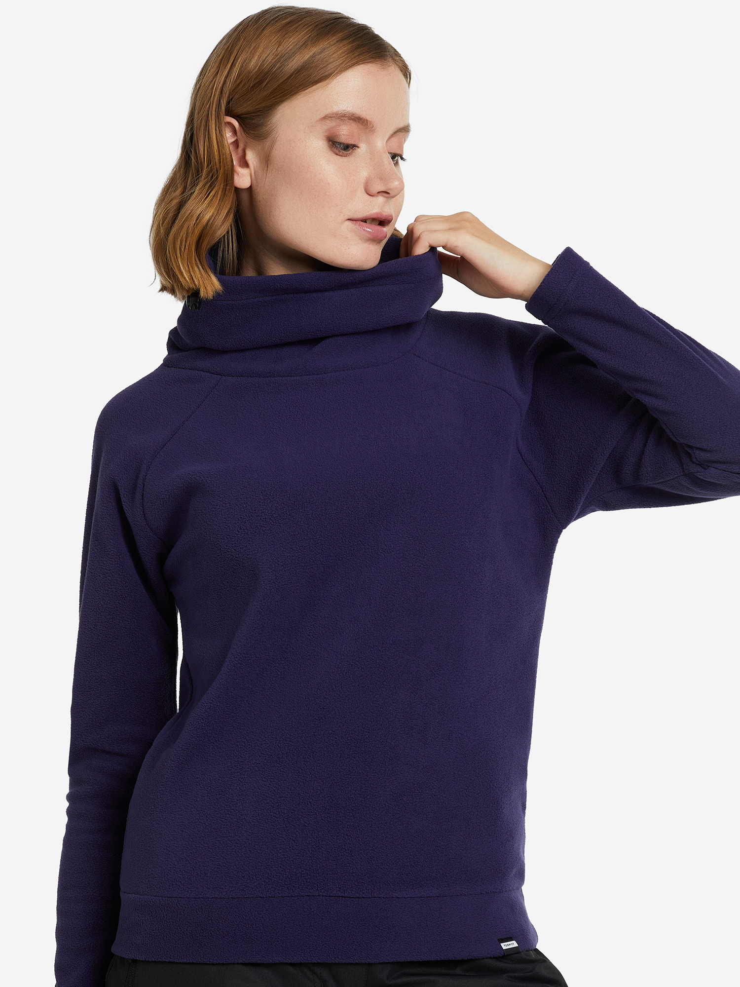 Джемпер флисовый женский Termit черничный цвет — купить за 2540 тг со скидкой 70 % в интернет ...