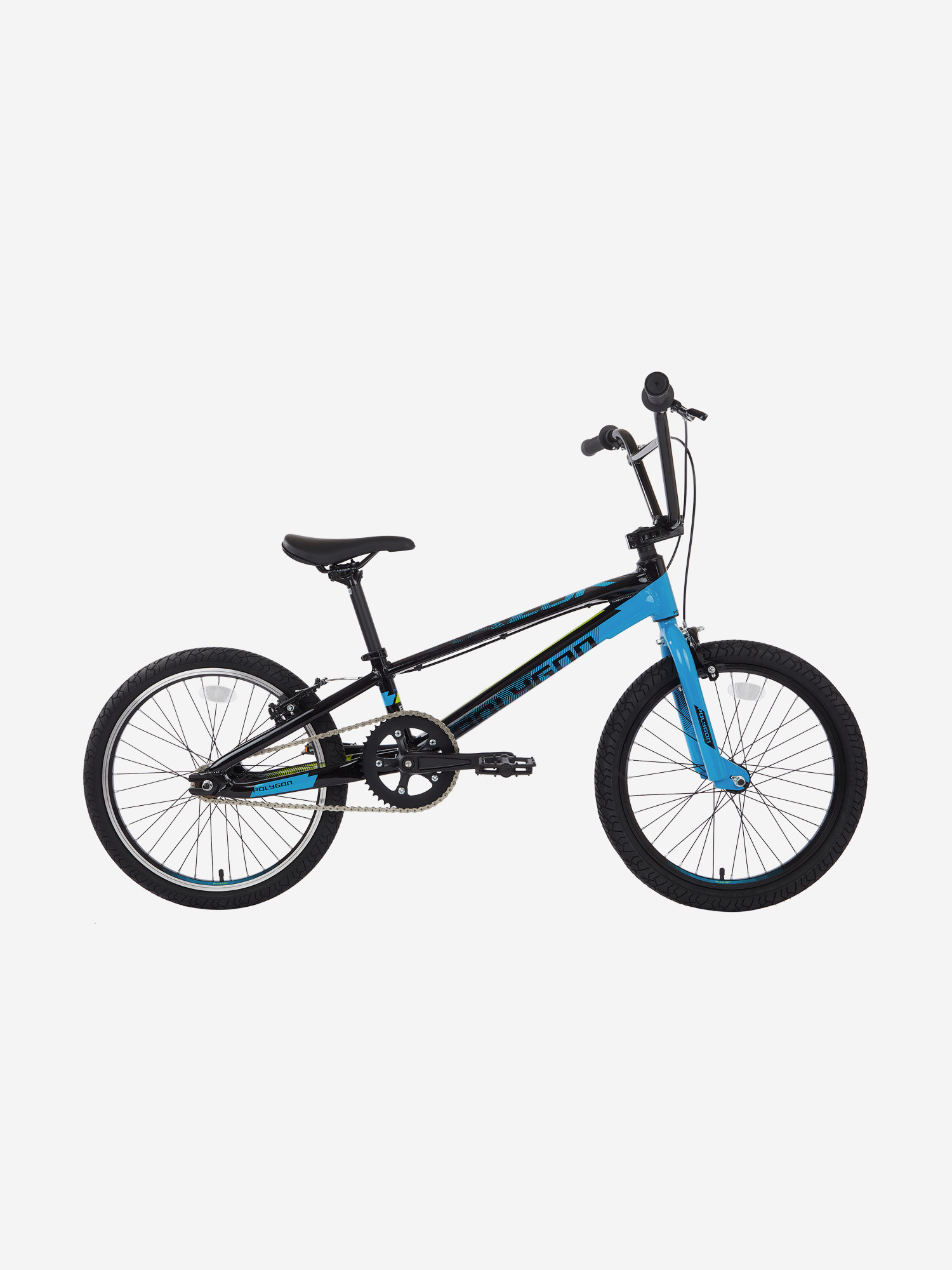 Велосипед BMX Polygon Razor 20", 2021 черный цвет — купить за 183990 тг ...