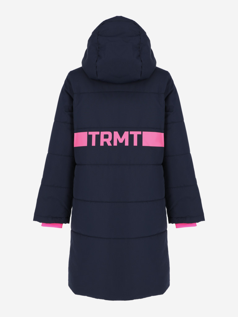 Пальто утепленное для девочек Termit темно-синий цвет — купить за 10490 тг со скидкой 70 % в ...