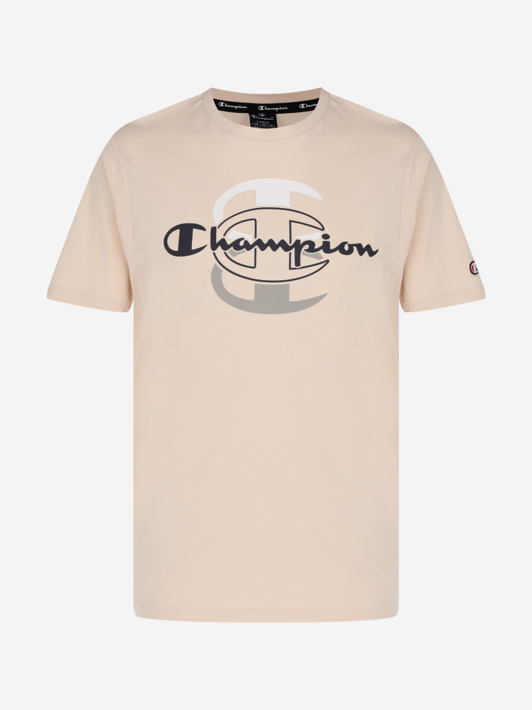 Футболка мужская Champion светло-бежевый цвет — купить за 9490 тг. в ...