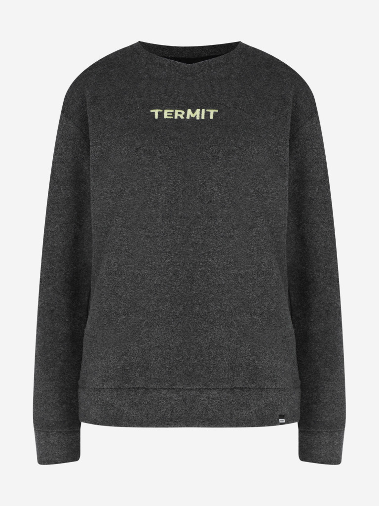 Свитшотженский флисовый Termit чёрный цвет — купить за 3290 тг со скидкой 70 % в интернет ...