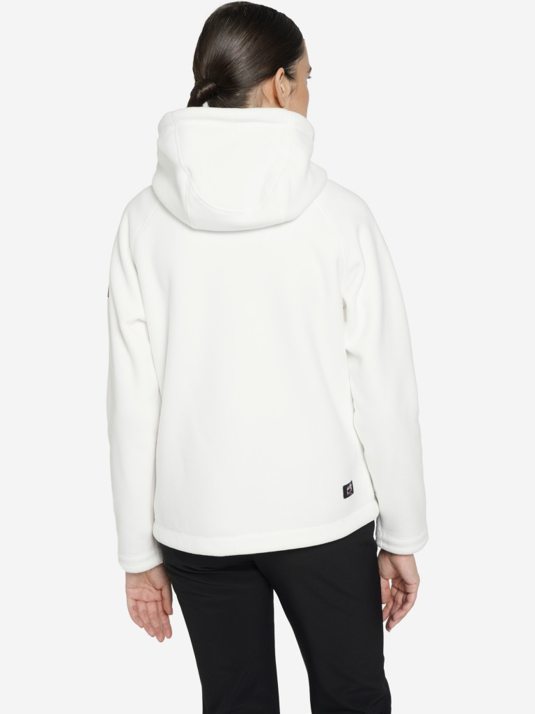 Джемпер флисовый женский Pelliot белый цвет — купить за 14740 тг со скидкой 50 % в интернет ...