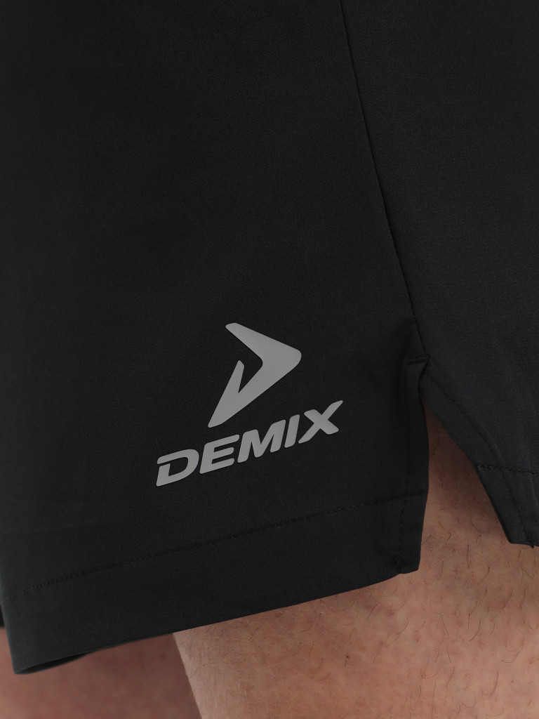 Шорты мужские Demix черный цвет — купить за 3290 тг со скидкой 70 % в ...