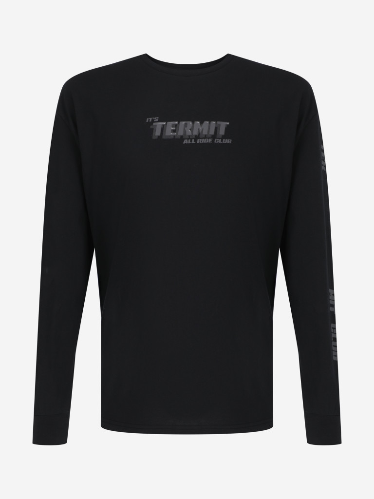 Лонгслив мужской Termit черный цвет — купить за 2990 тг со скидкой 60 % в интернет-магазине ...
