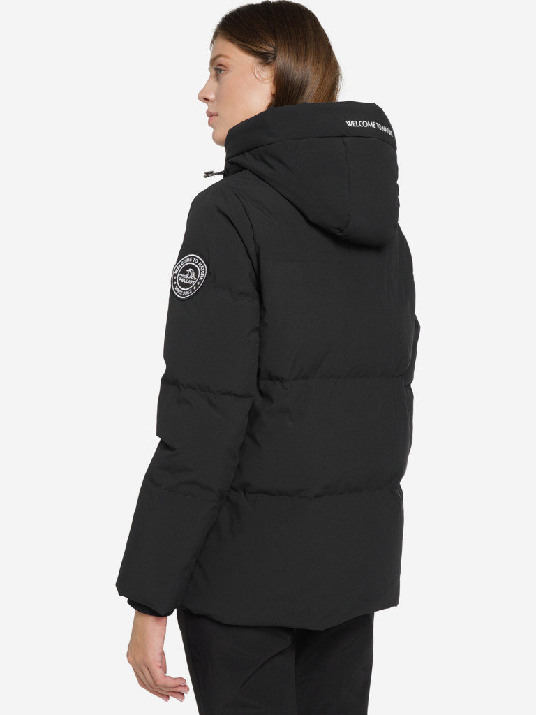 Пуховик женский Pelliot черный цвет — купить за 56240 тг со скидкой 50 % в интернет-магазине ...