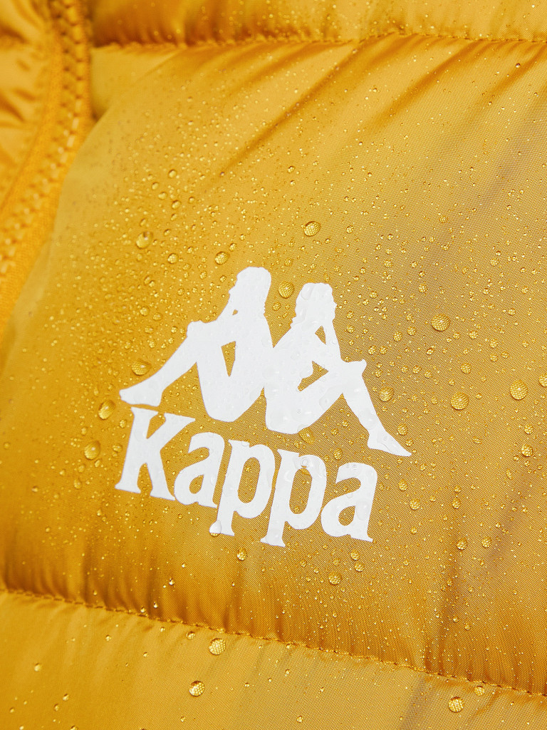 Куртка утепленная женская Kappa охра цвет — купить за 15290 тг со ...