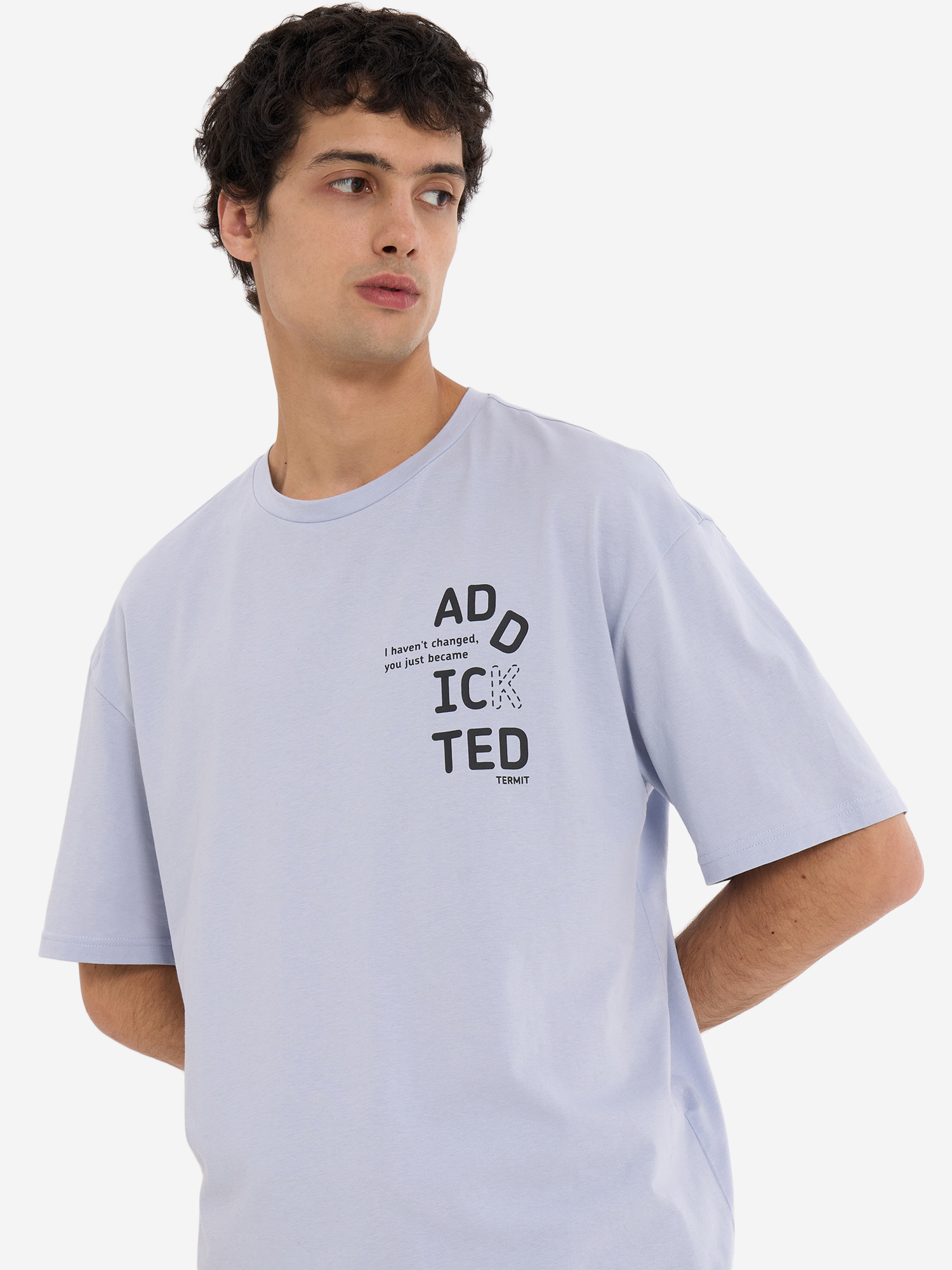 Футболка мужская Termit светло-серый цвет — купить за 2490 тг со скидкой 50 % в интернет ...