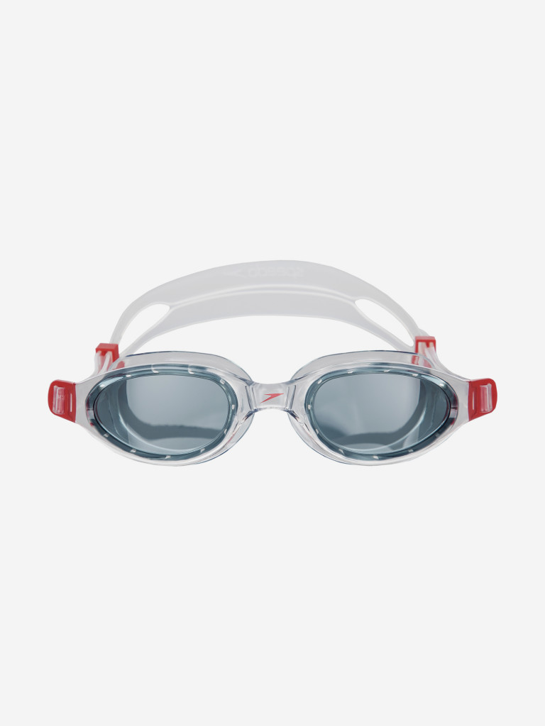 Очки для плавания Speedo Futura Plus красный/дымчатый цвет — купить за ...