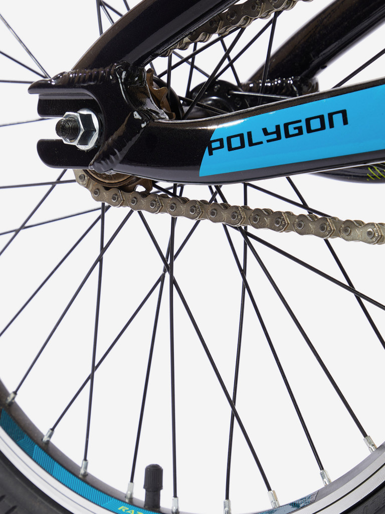 Велосипед BMX Polygon Razor 20", 2021 черный цвет — купить за 183990 тг ...