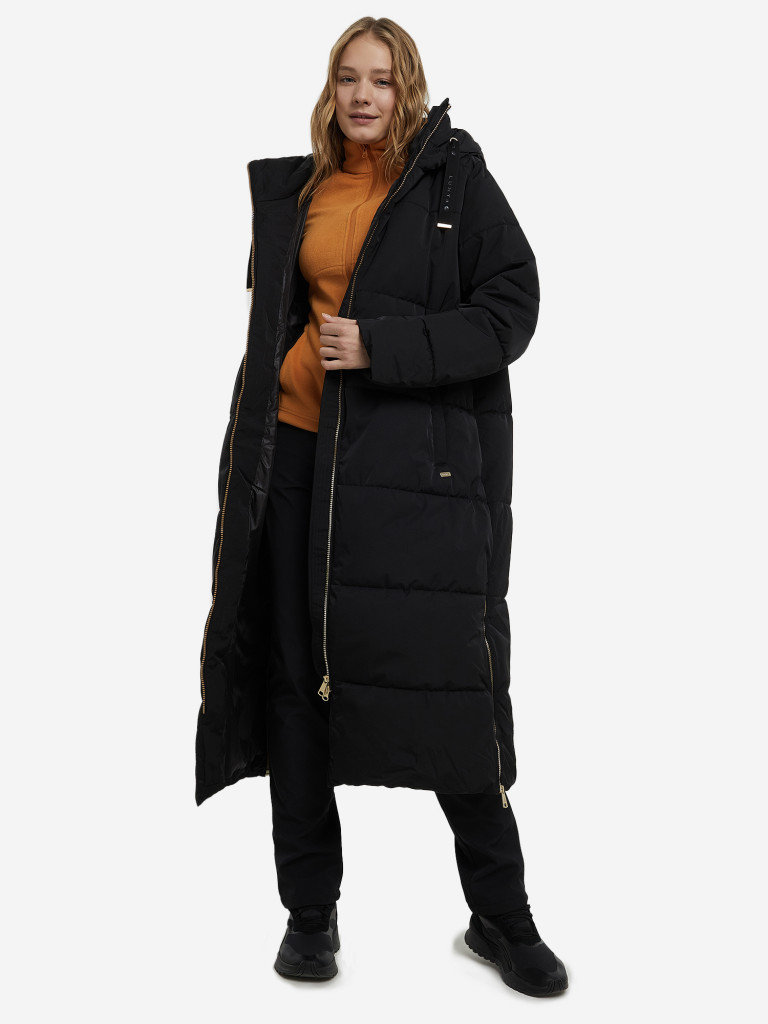 Пальто утепленное женское Luhta Heinis черный цвет — купить за 149990 ...