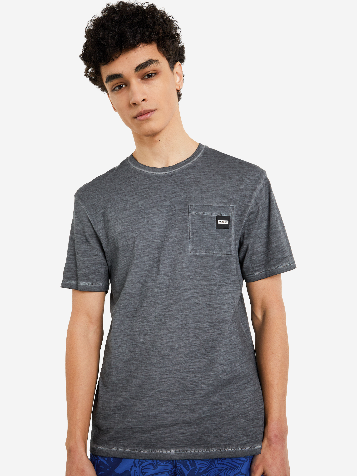 Футболка мужская Termit темно-серый цвет — купить за 2990 тг со скидкой 70 % в интернет-магазине ...