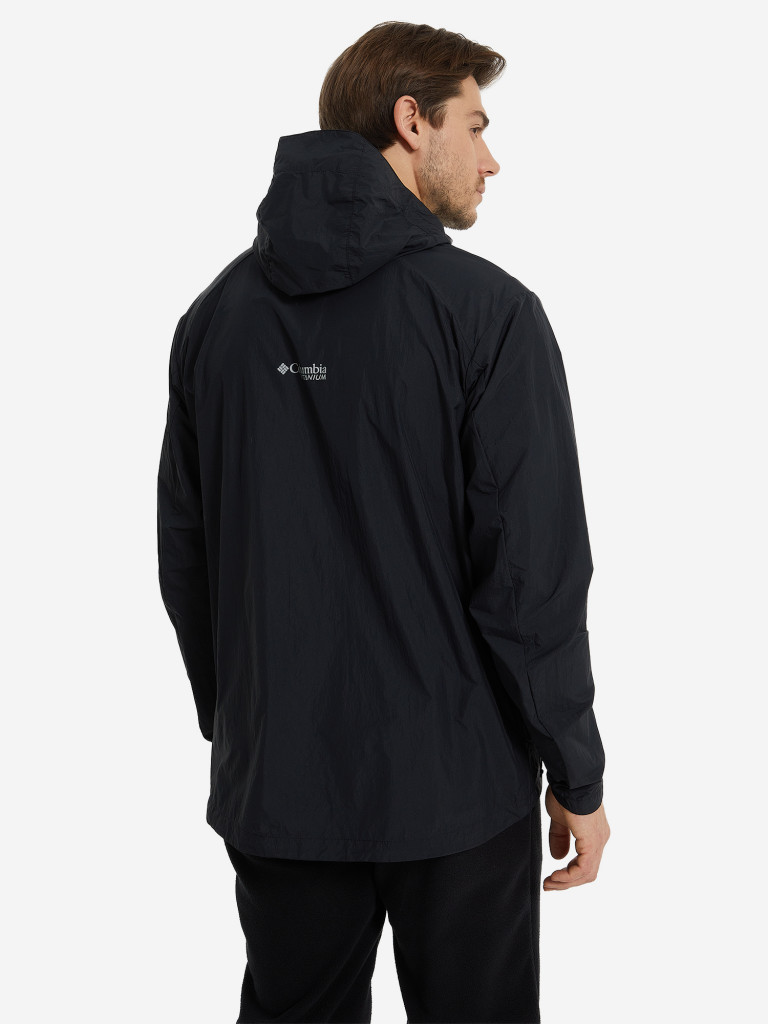 Ветровка мужская Columbia Loop Trail Ii Windbreaker черный цвет ...