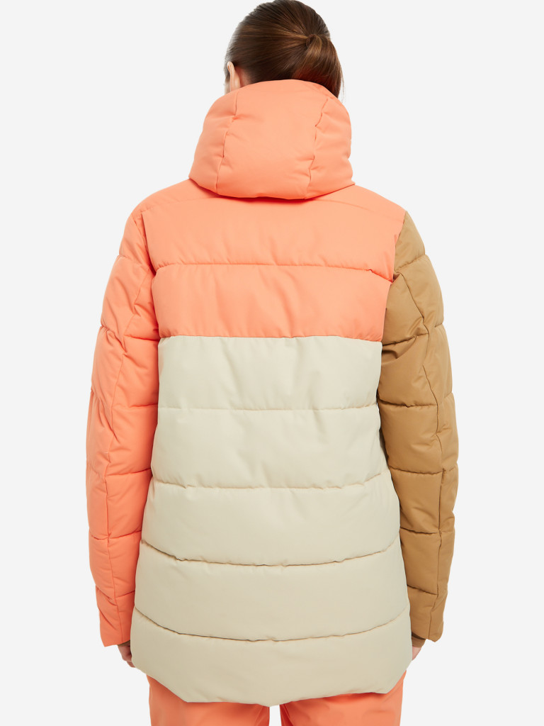 Куртка утепленная женская Termit бежевый/оранжевый цвет — купить за 36490 тг со скидкой 50 % в ...