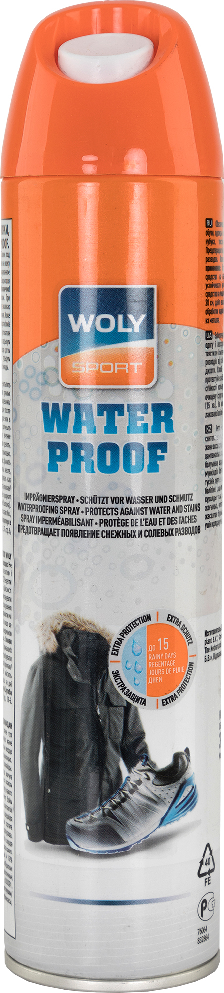 Водоотталкивающая пропитка Woly Sport серебристый цвет — купить за 1140 ...