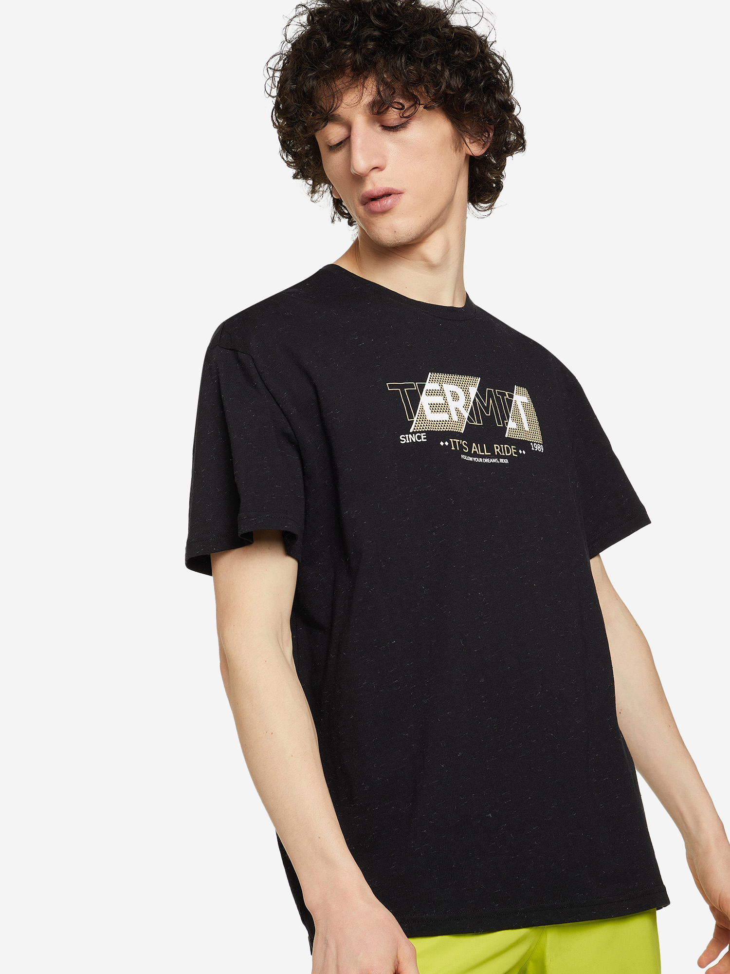 Футболка мужская Termit чёрный цвет — купить за 3990 тг со скидкой 50 % в интернет-магазине ...