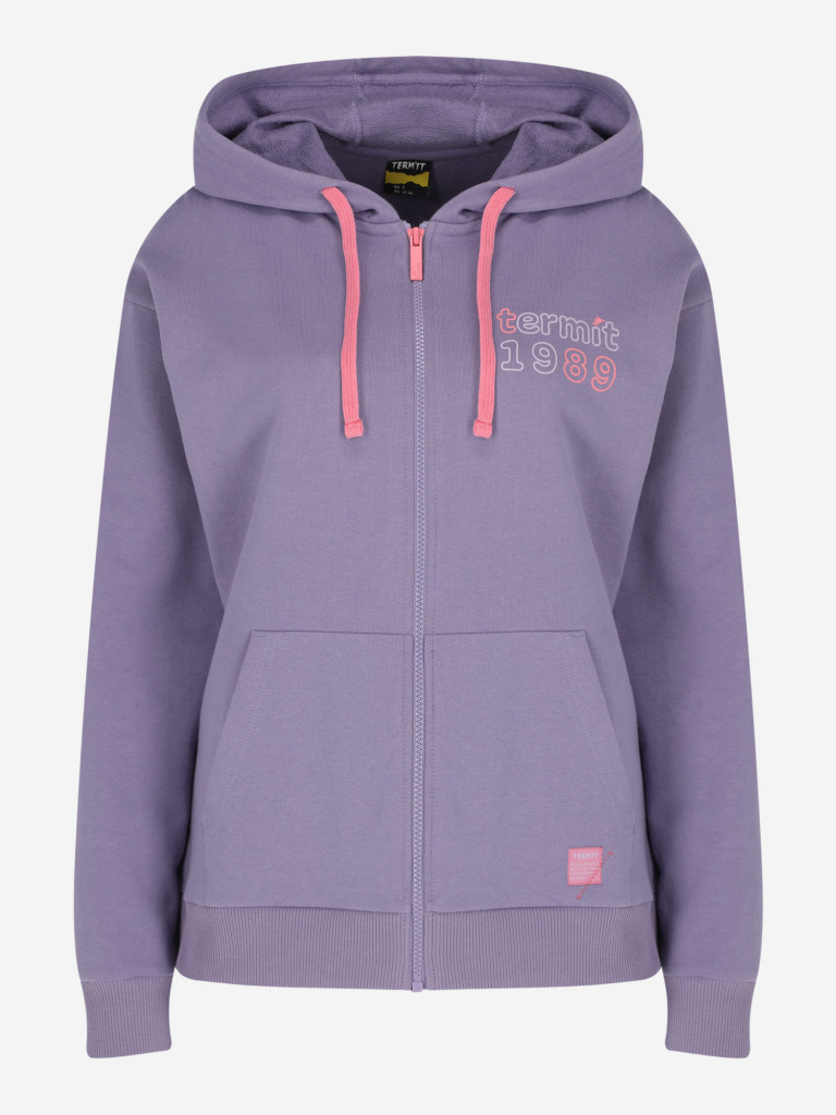 Толстовка женская Termit лавандовый цвет — купить за 4790 тг со скидкой 70 % в интернет-магазине ...