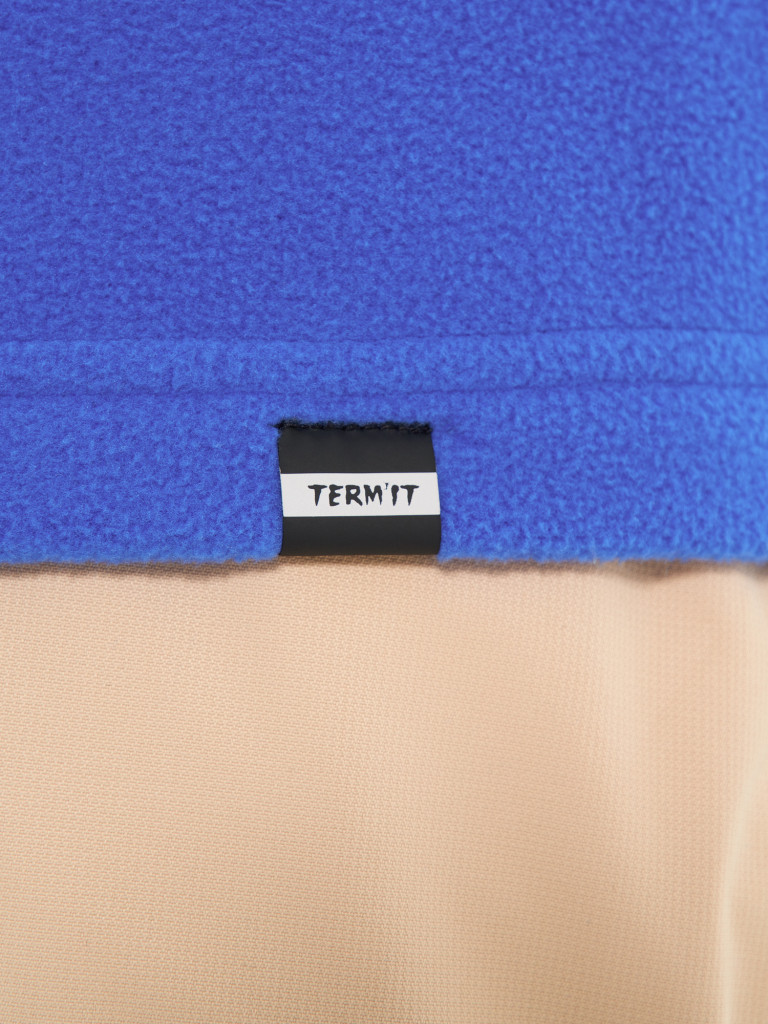 Джемпер флисовый женский Termit синий/бежевый цвет — купить за 2990 тг со скидкой 70 % в ...