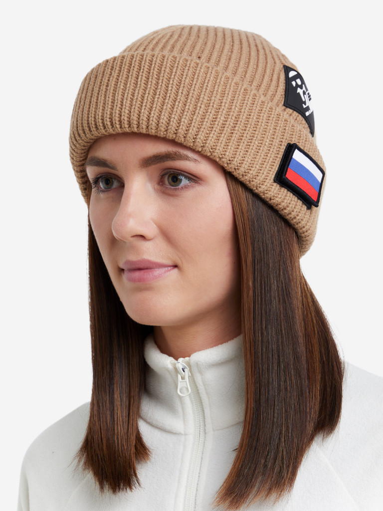 Шапка Termit бежевый цвет — купить за 3990 тг со скидкой 50 % в ...