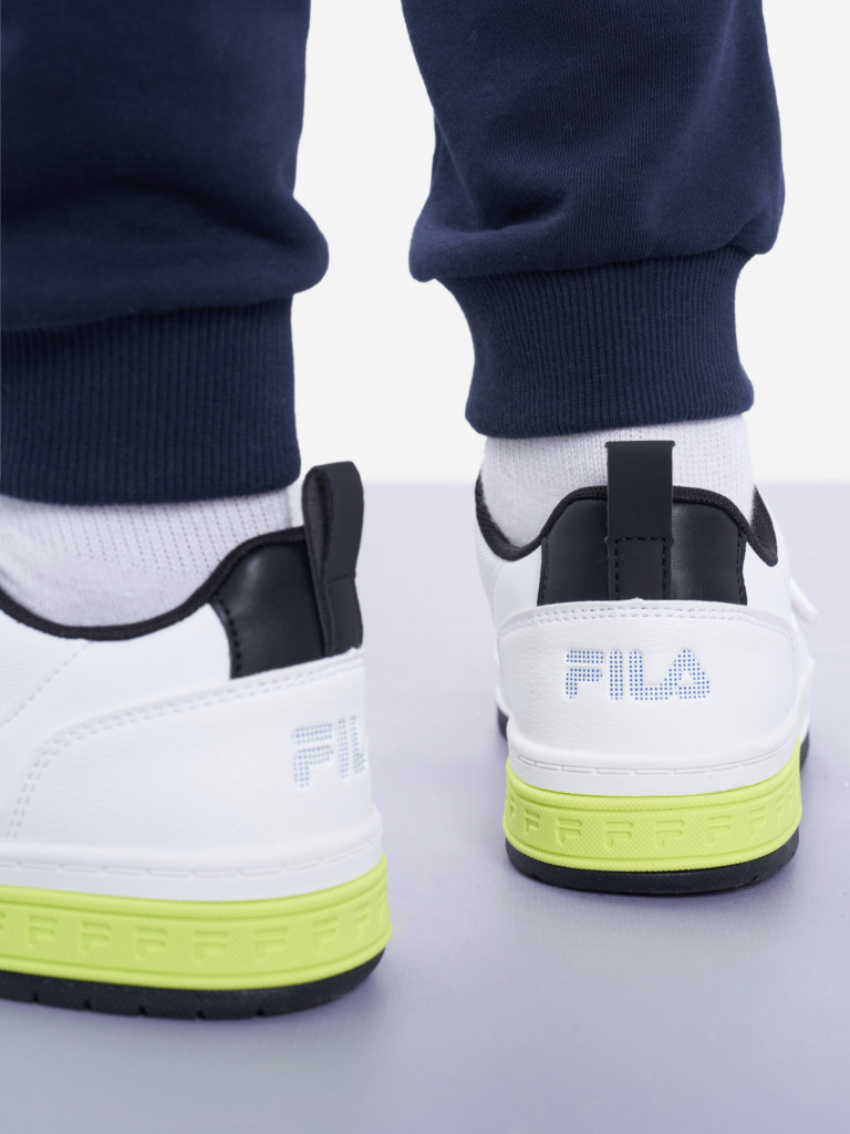 Кеды для мальчиков FILA Fil Teen V белый/зеленый цвет — купить за 11490 ...