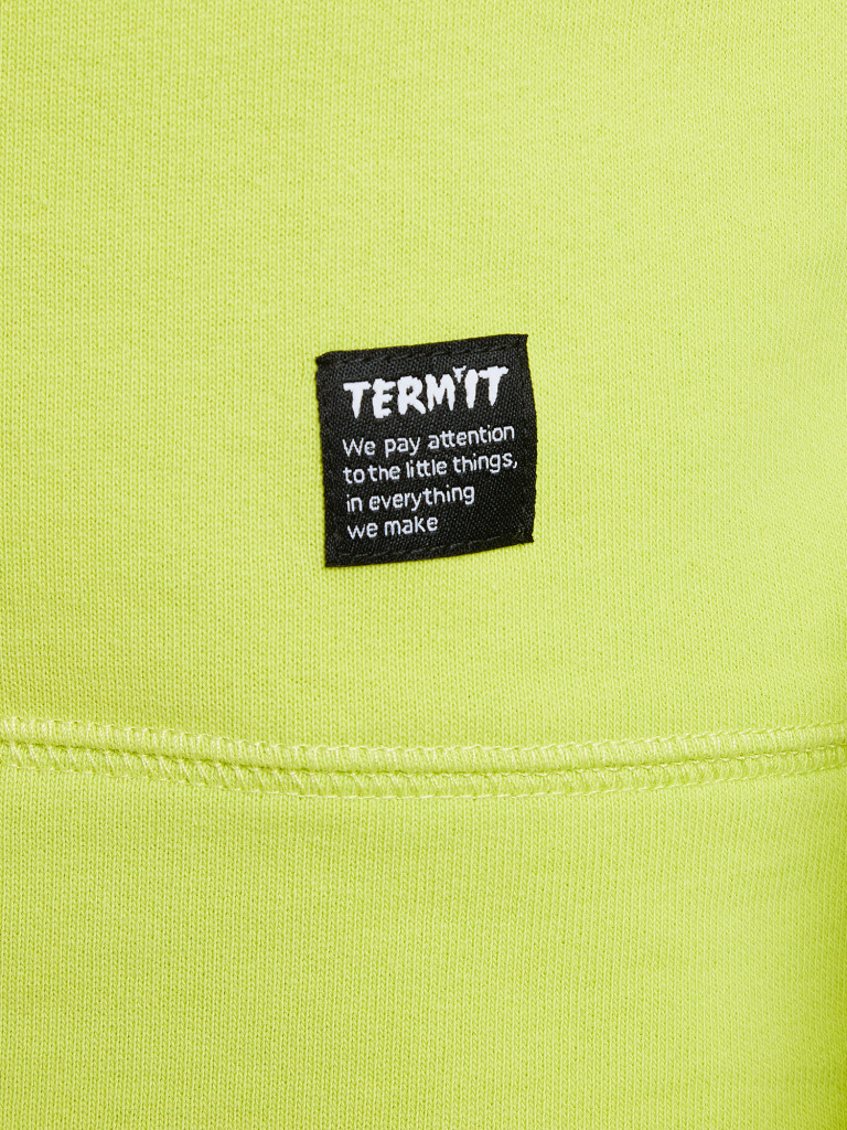 Свитшот мужской Termit салатовый цвет — купить за 3290 тг со скидкой 70 % в интернет-магазине ...