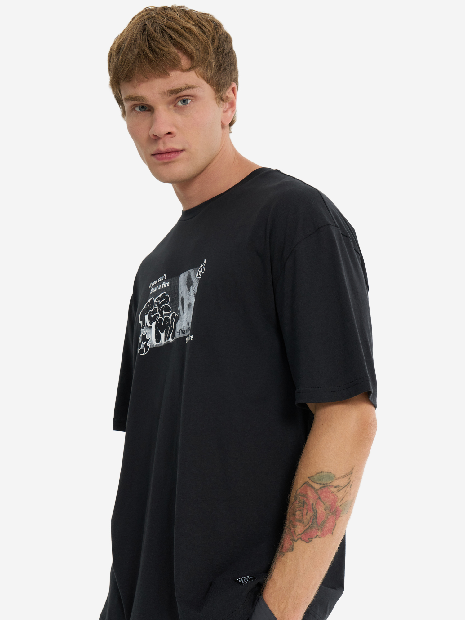 Футболка мужская Termit черный цвет — купить за 2490 тг со скидкой 50 % в интернет-магазине ...