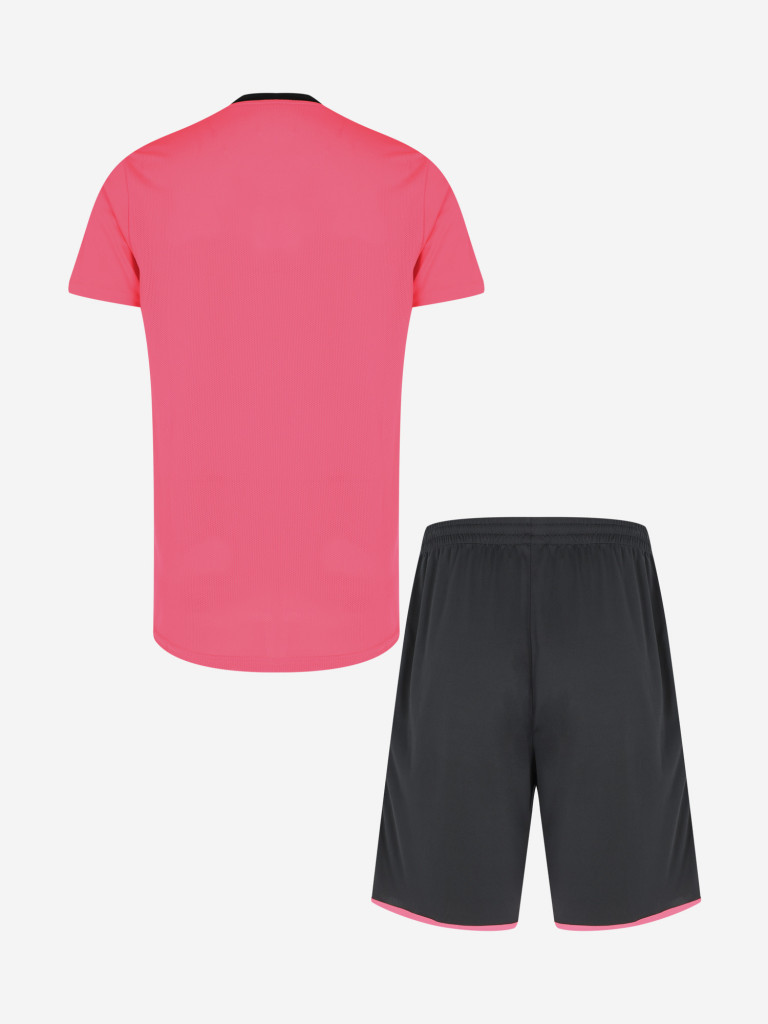 Комплект футбольной формы мужской Kelme розовый/серый цвет — купить за 10490 тг со скидкой 50 % ...