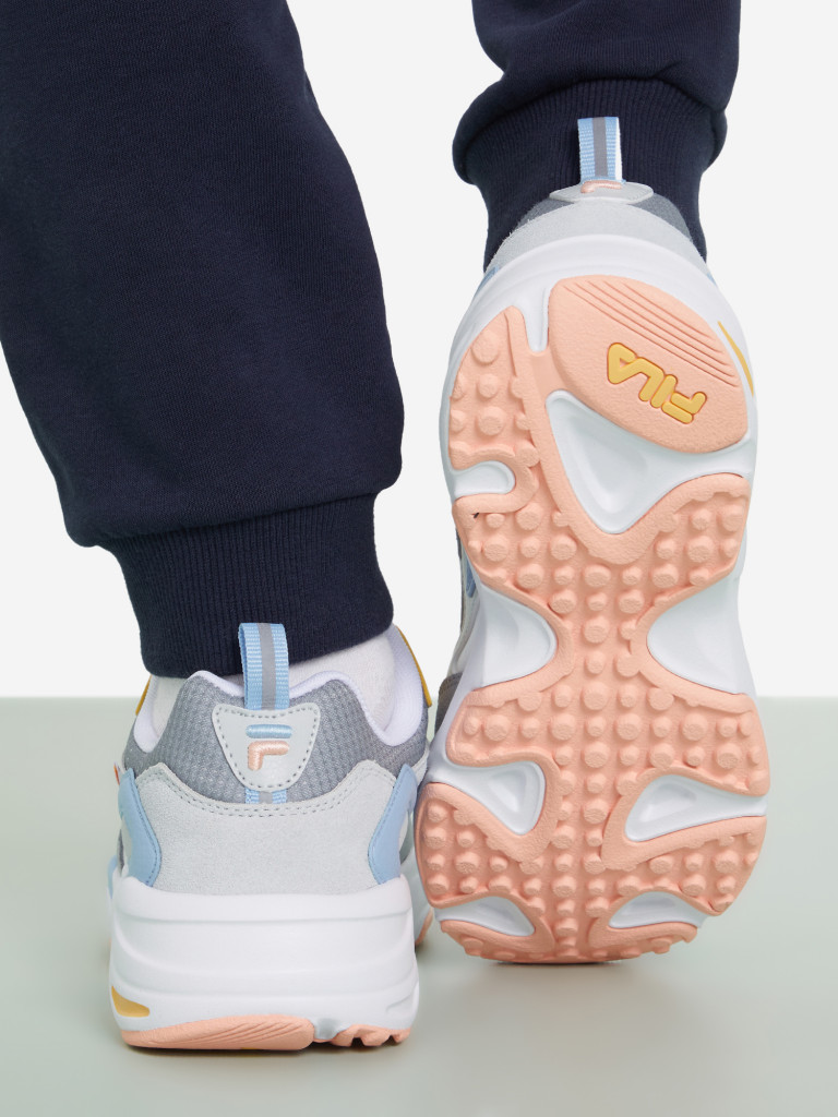 Кроссовки для мальчиков FILA Fastic белый/серый/голубой цвет — купить ...