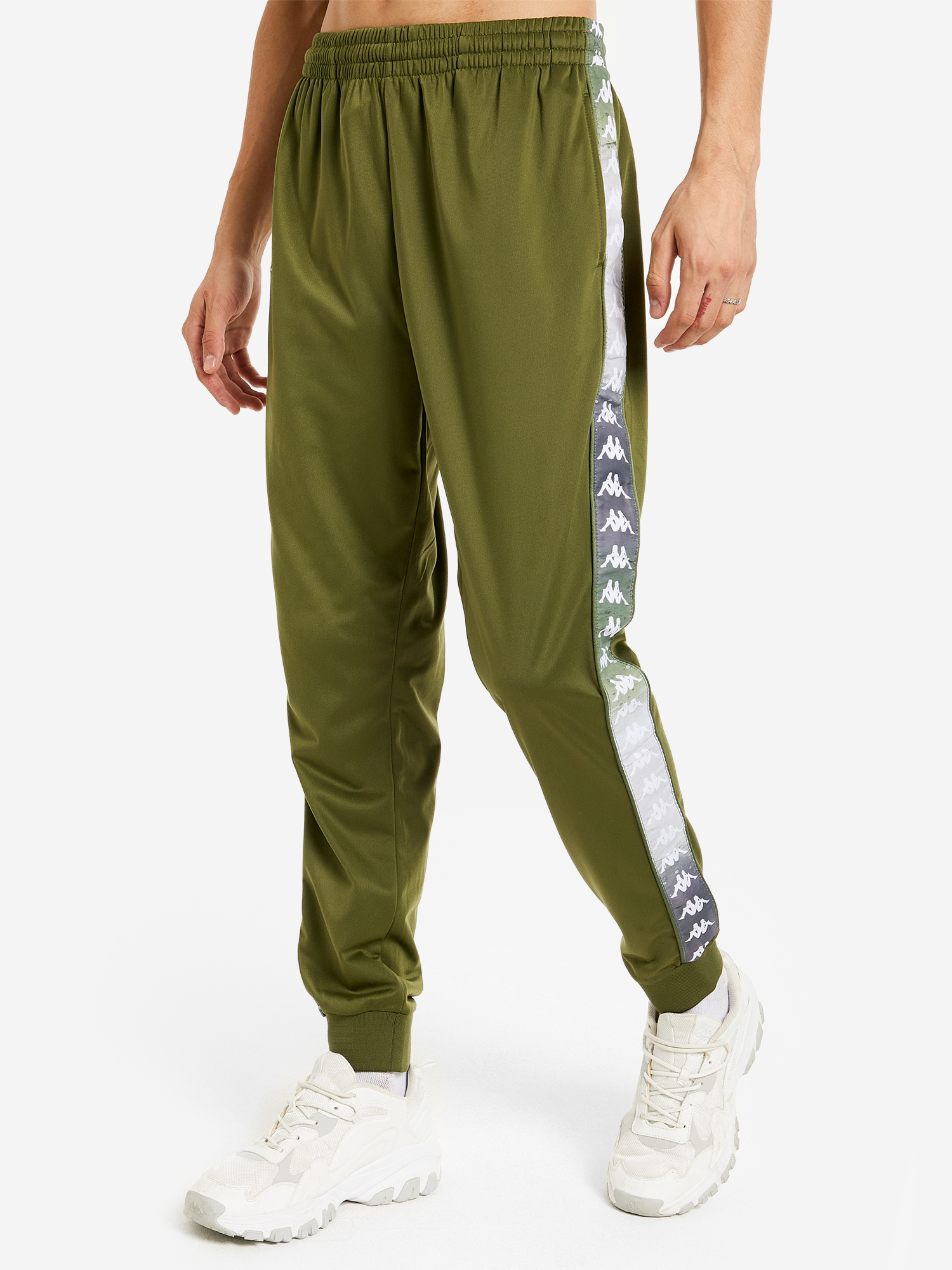 Kappa ерлер шалбары жасыл/сұр түсте — Sportmaster интернет-дүкенінде 5990 теңгеге сатып алу, 70 ...