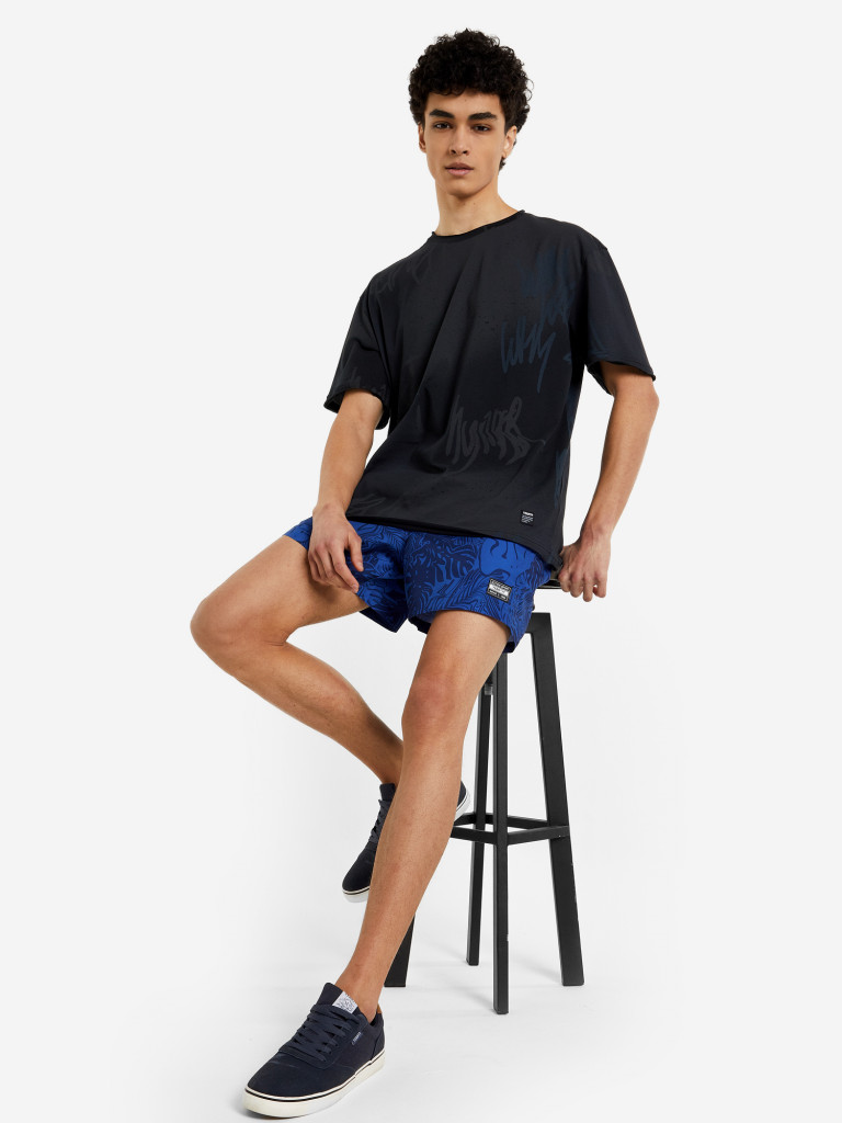 Футболка мужская оверсайз Termit чёрный цвет — купить за 3640 тг со скидкой 50 % в интернет ...