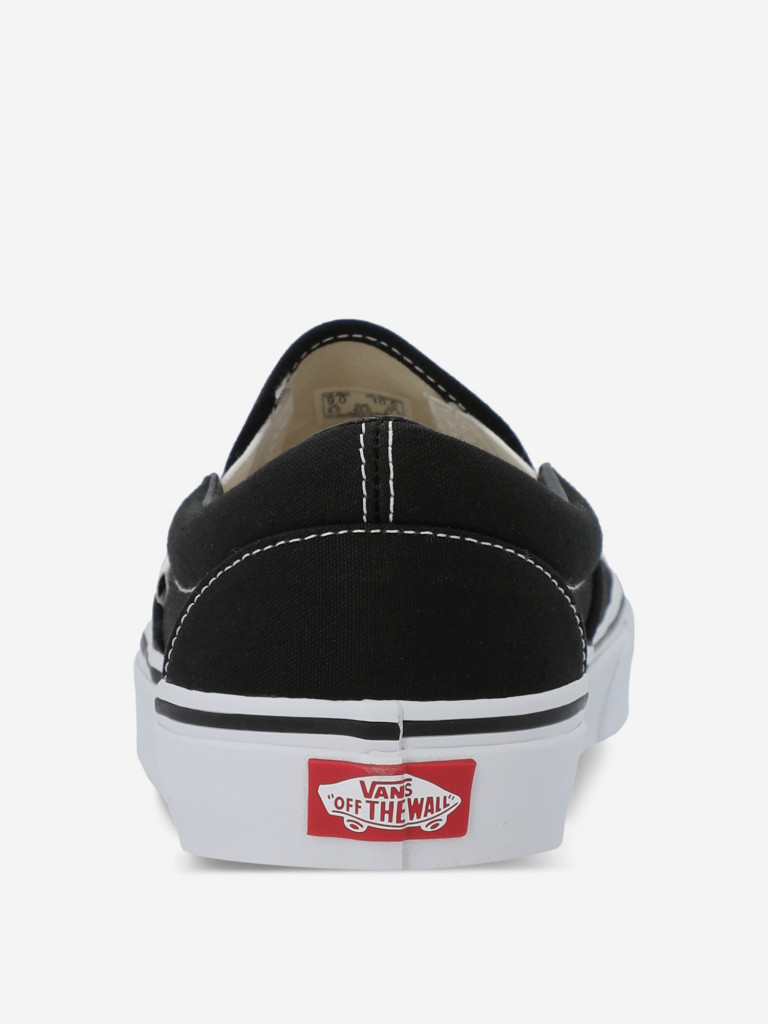 Слипоны женские Vans Classic Slip-On черный/белый цвет — купить за ...