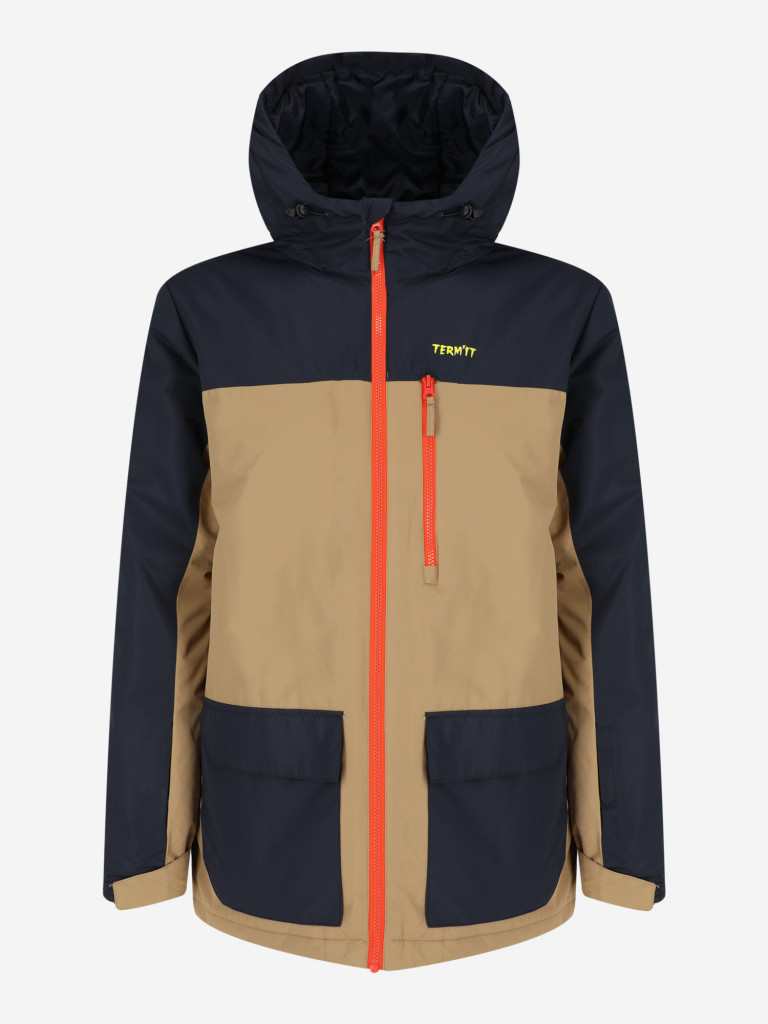 Куртка утепленная мужская Termit синий/коричневый цвет — купить за 22490 тг со скидкой 50 % в ...