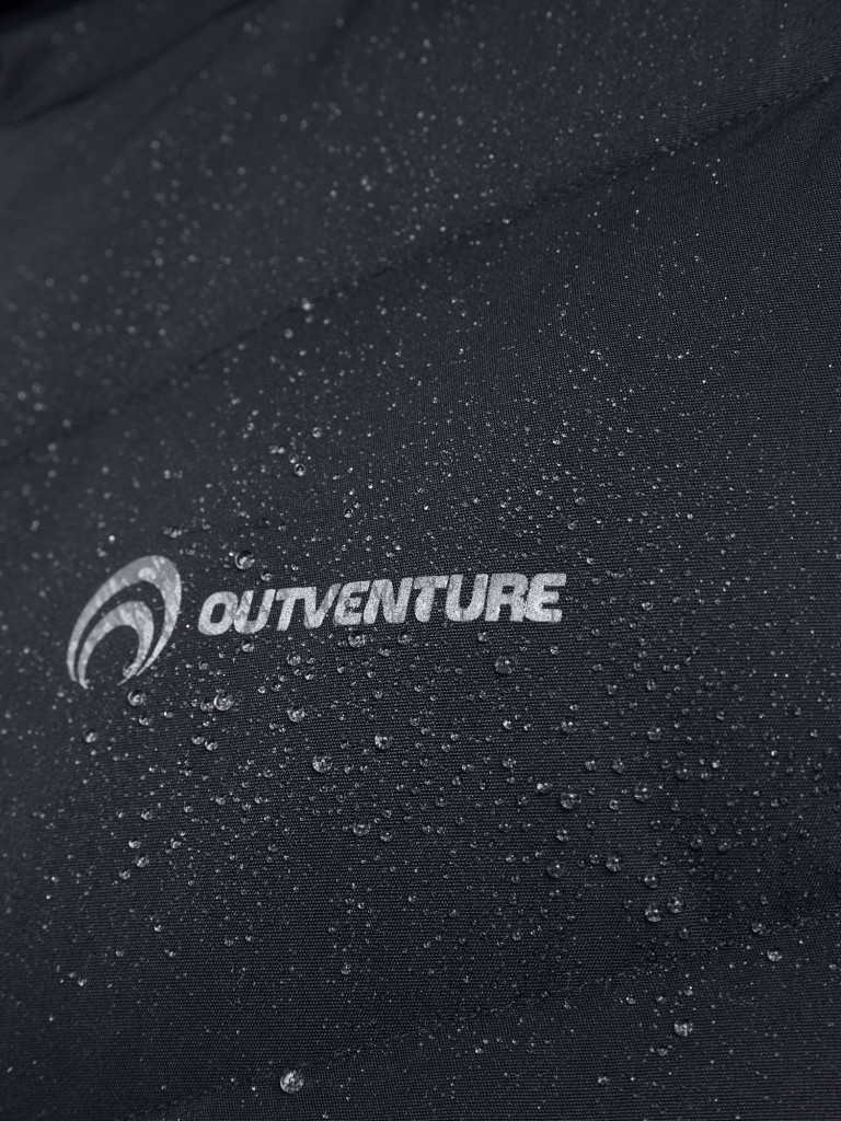 Пуховик мужской Outventure черный цвет — купить за 25490 тг со скидкой ...