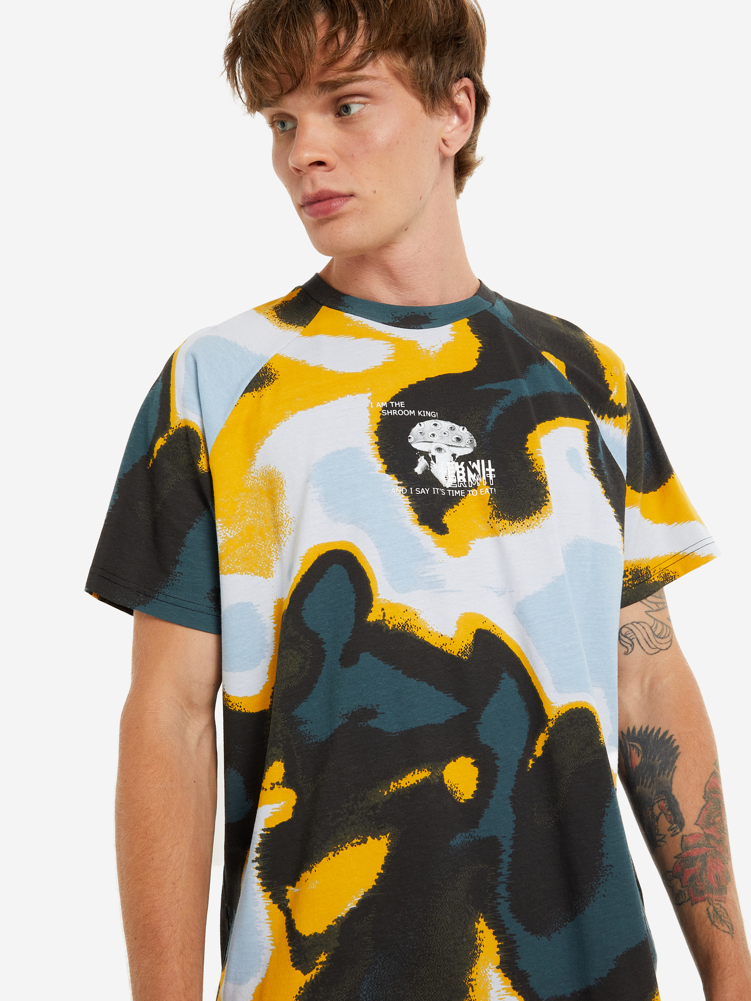 Футболка мужская Termit мультицвет цвет — купить за 3640 тг со скидкой 50 % в интернет-магазине ...