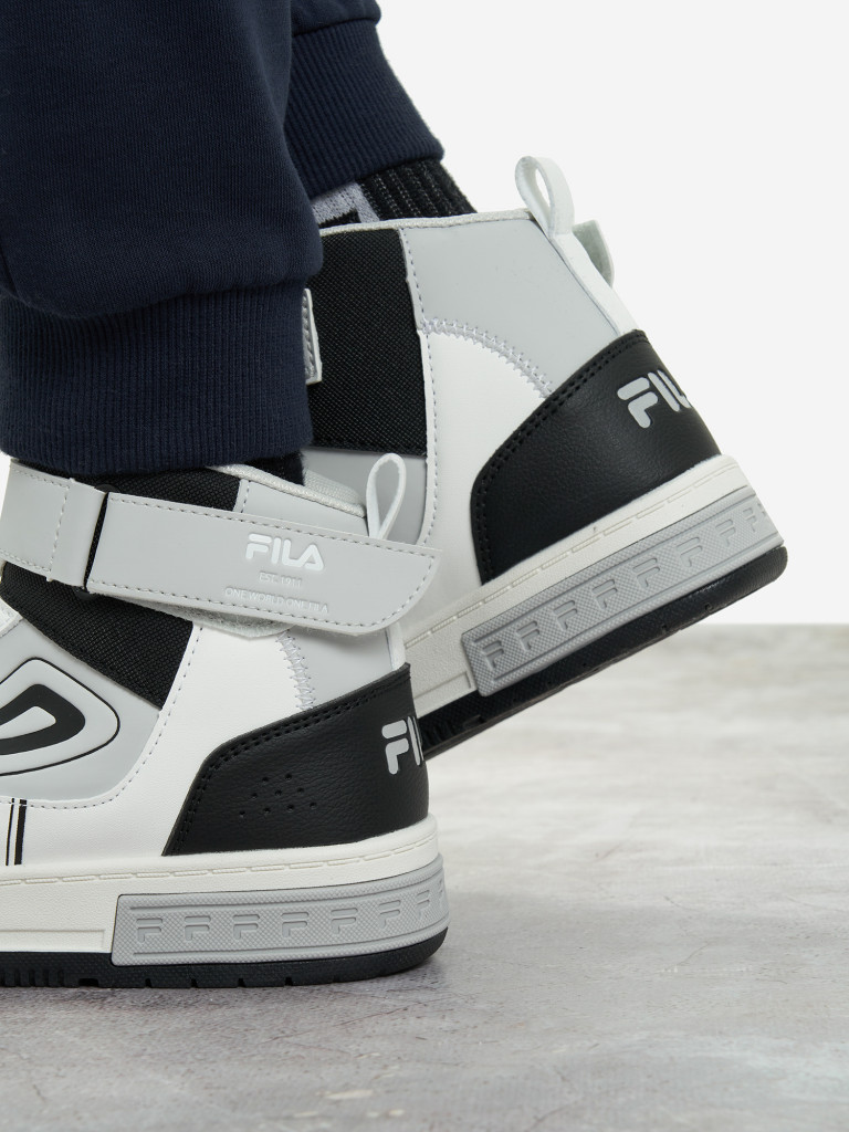 FILA Fil Teen Mid ұлдарға арналған кедысы ақ/қара түсте — Sportmaster ...