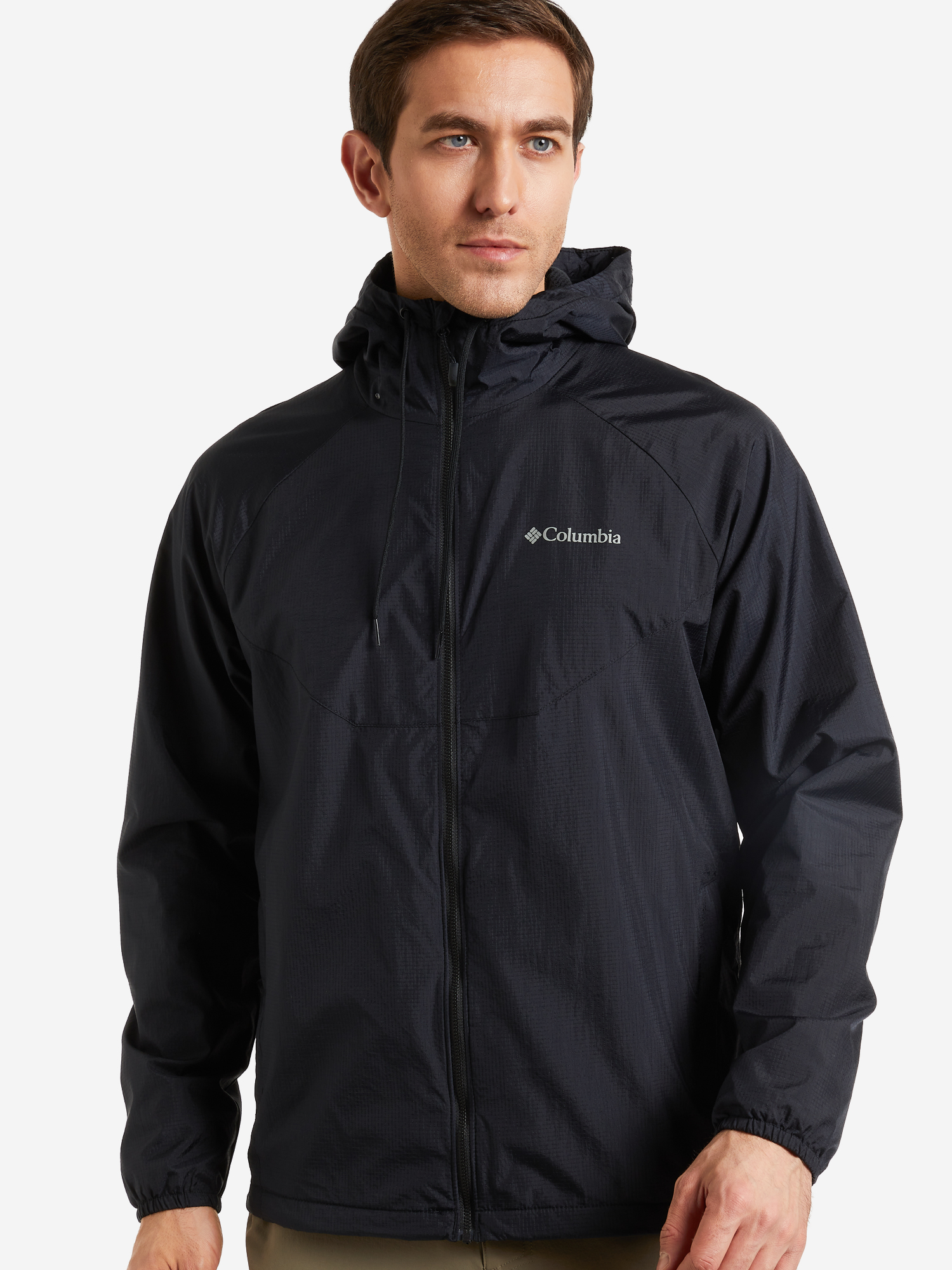 Ветровка мужская Columbia Spire Heights III Jacket чёрный цвет — купить ...
