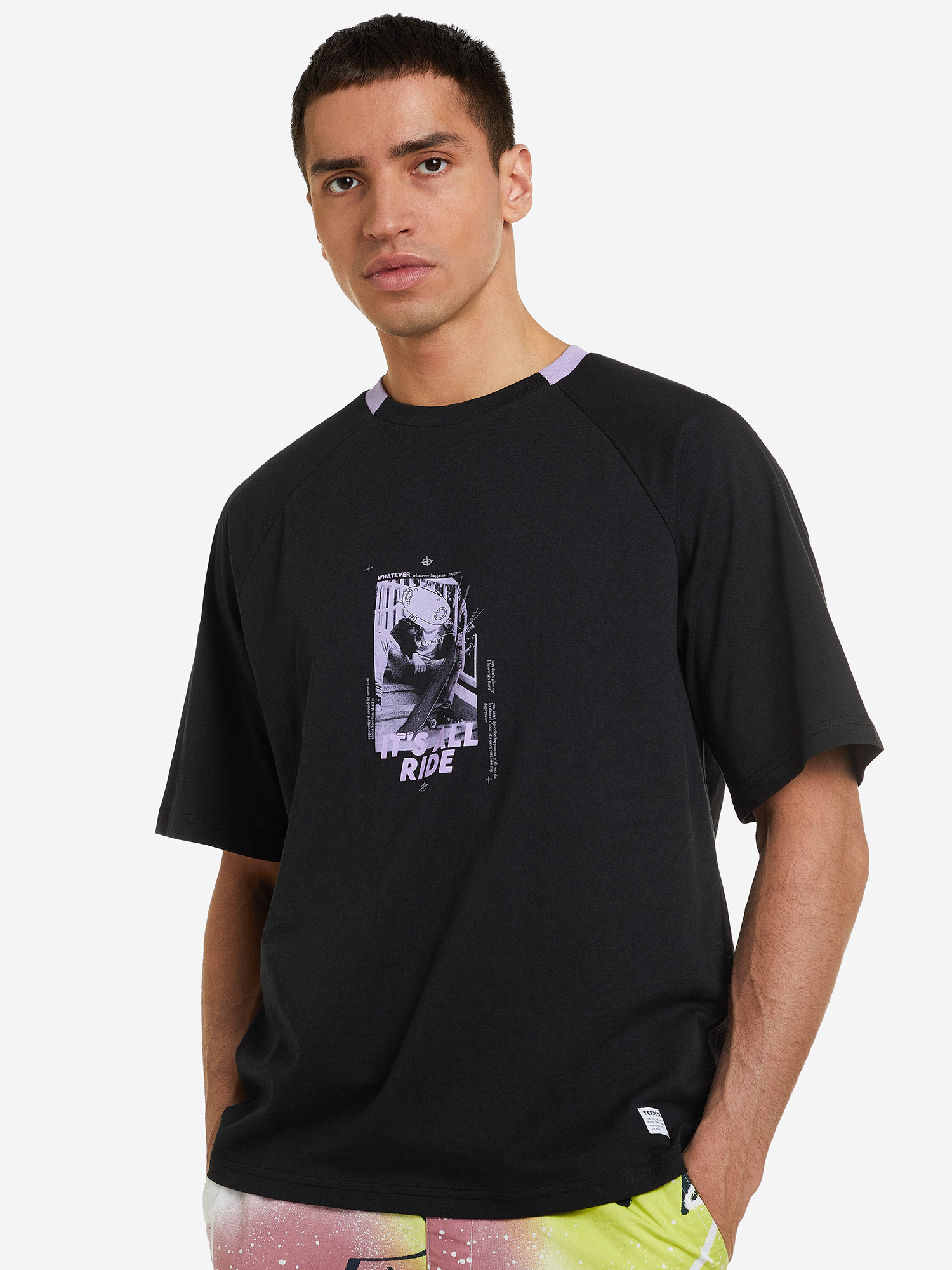 Футболка мужская Termit черный цвет — купить за 3640 тг со скидкой 50 % в интернет-магазине ...