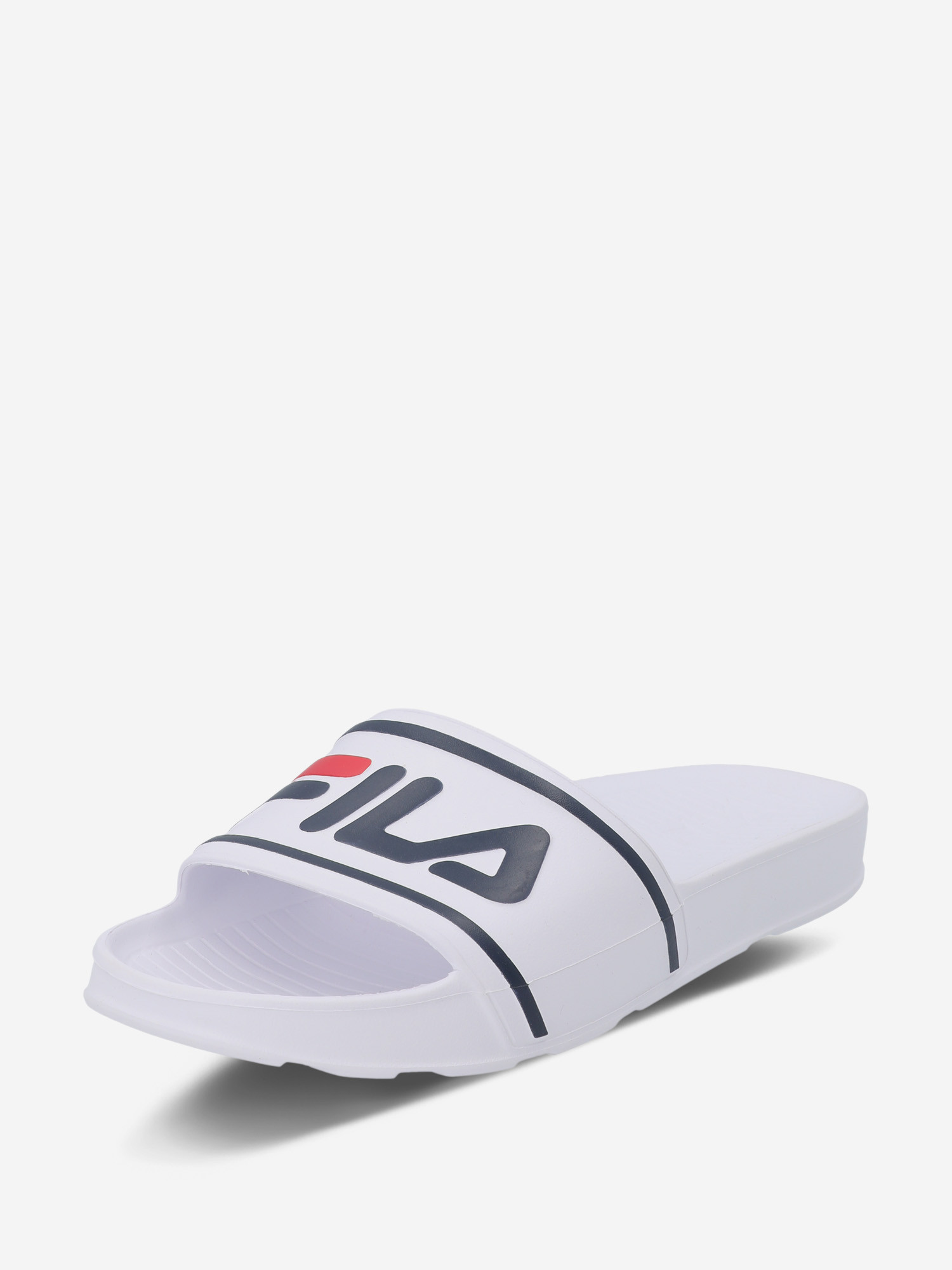 Шлепанцы мужские FILA Sleek Slide ST белый/синий/красный цвет — купить ...
