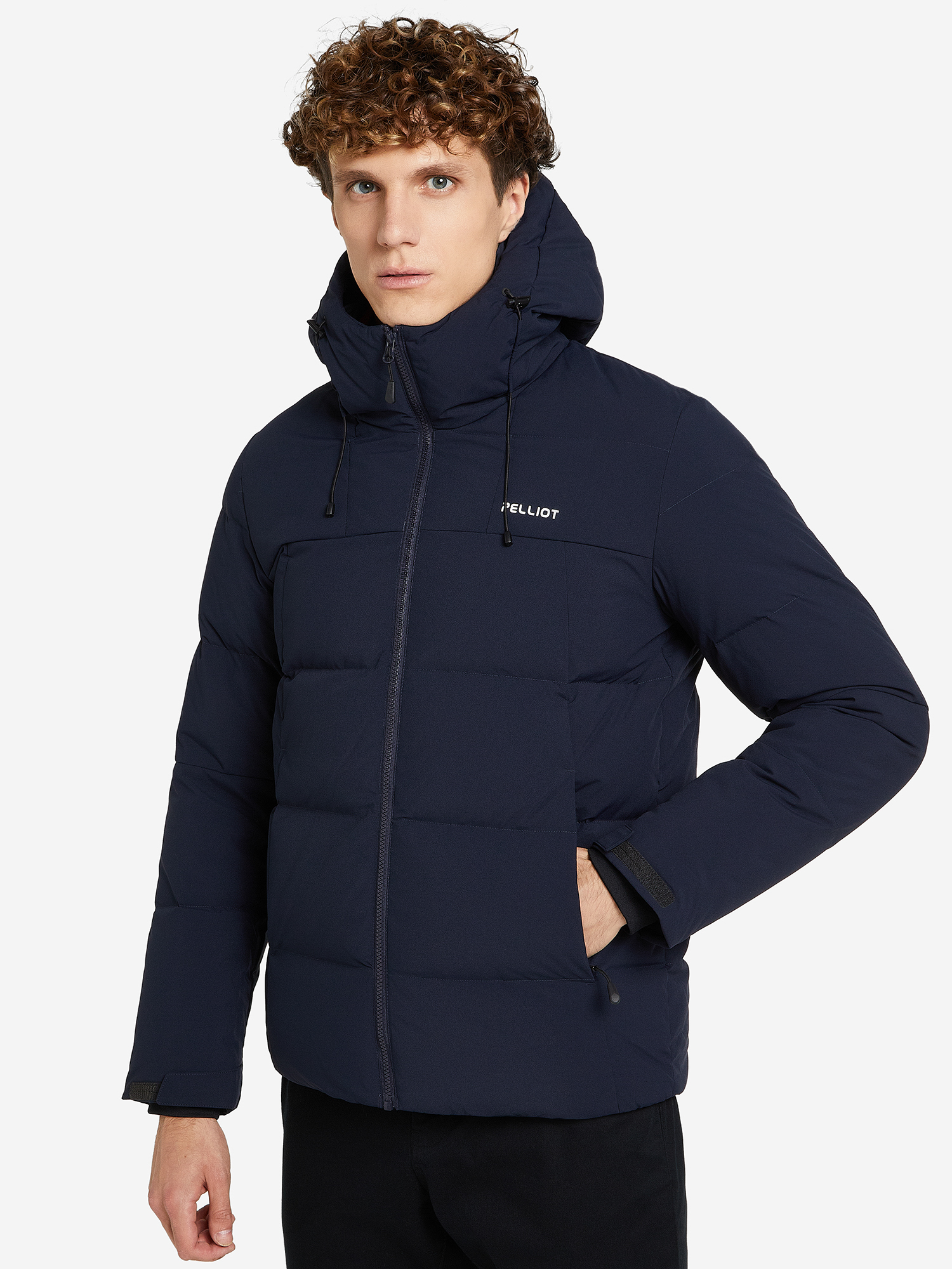 Пуховик мужской Pelliot синий цвет — купить за 27290 тг со скидкой 70 % в интернет-магазине ...