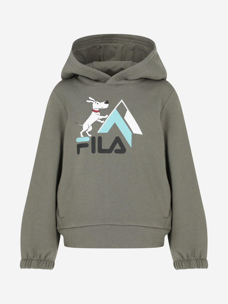 Худи для мальчиков FILA болотный цвет — купить за 6240 тг со скидкой 50 ...