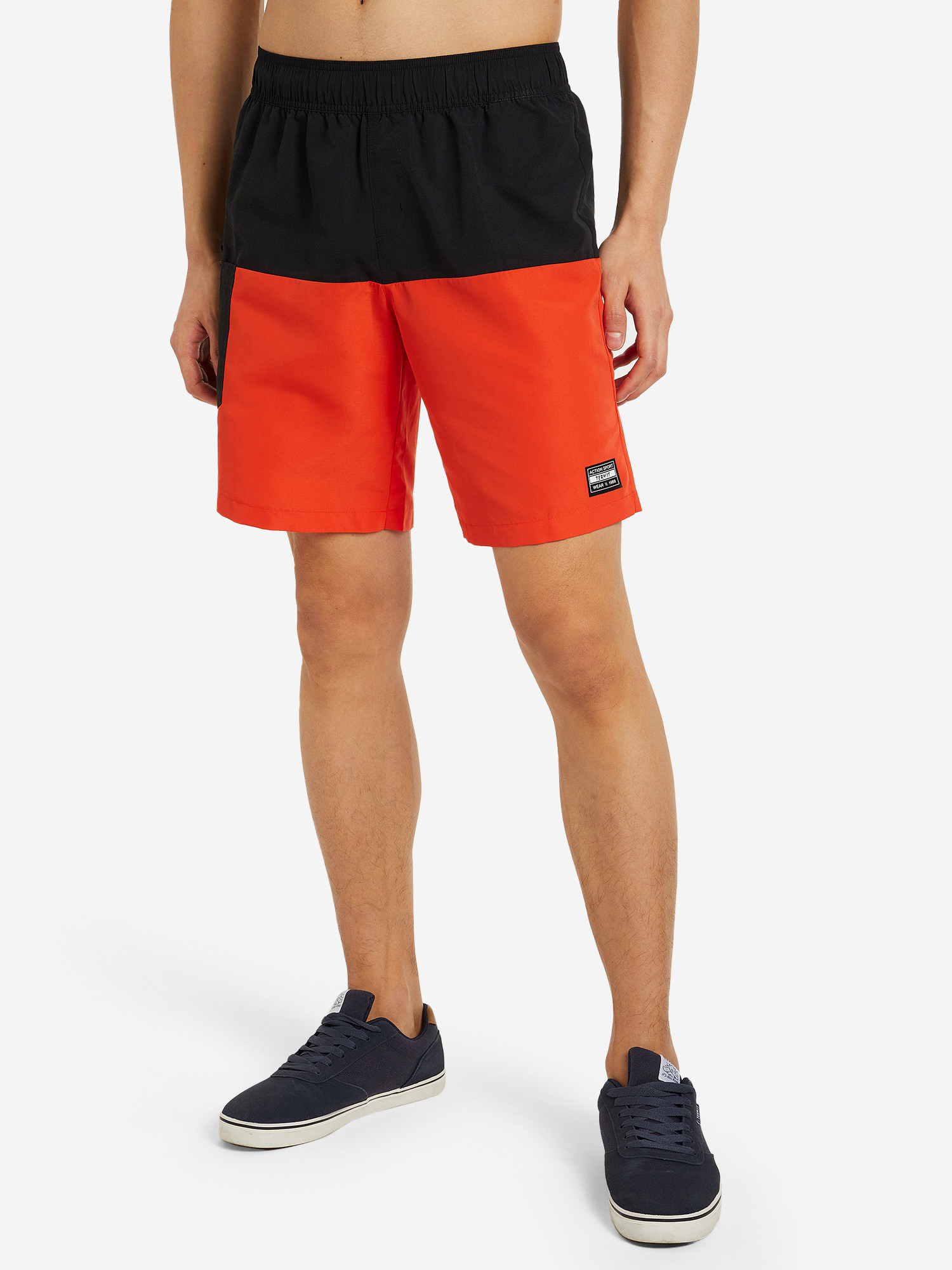 Шорты пляжные мужские Termit черный/красный цвет — купить за 3990 тг. со скидкой 50 % в интернет ...