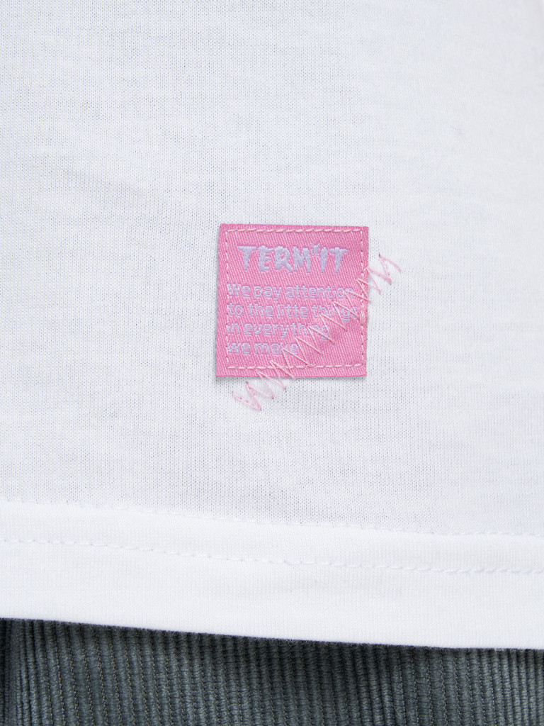 Футболка женская Termit белый цвет — купить за 2490 тг со скидкой 50 % в интернет-магазине ...