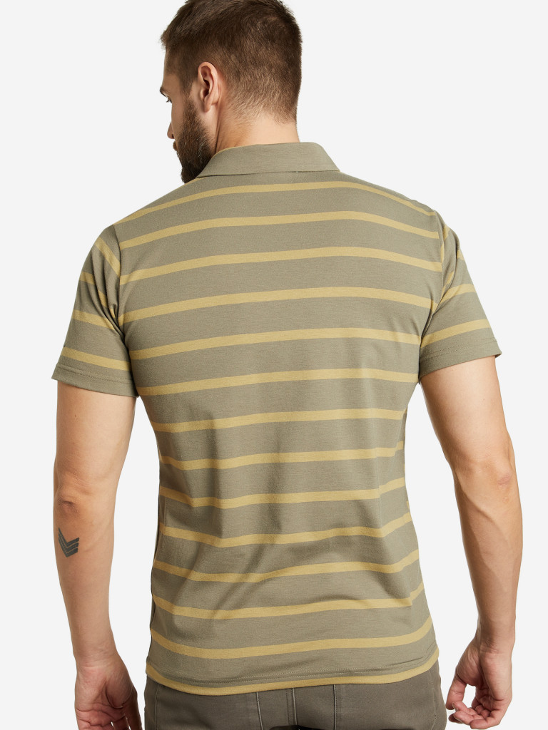 Поло мужское Columbia Sun Trek Polo зелёный цвет — купить за 7190 тг со ...